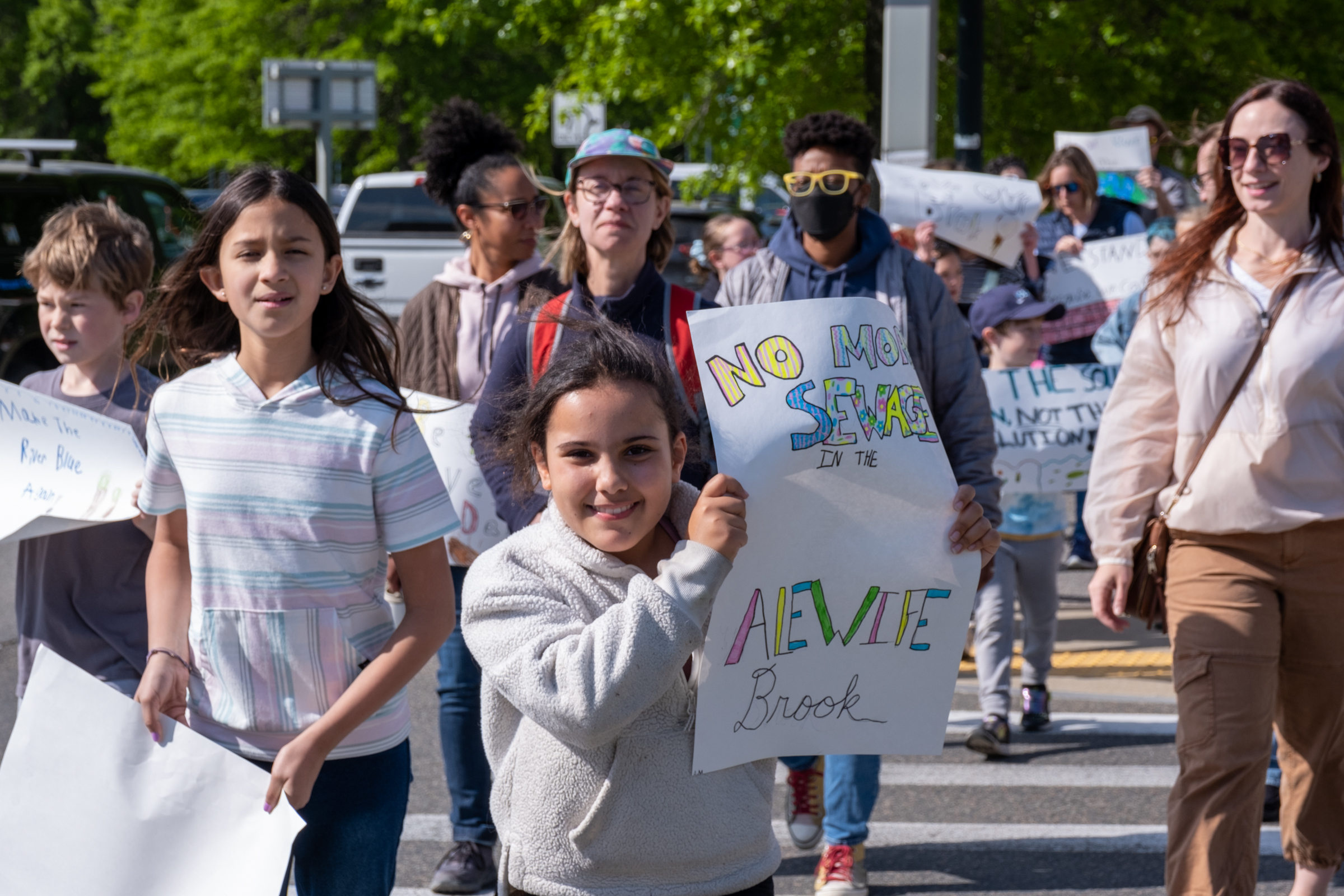 Cambridge Students March to Save the Alewife! – Save the Alewife Brook